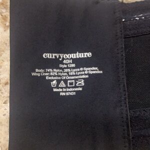 Curvy Couture | Intimates & Sleepwear | Nwt Curvy Couture Black ...
